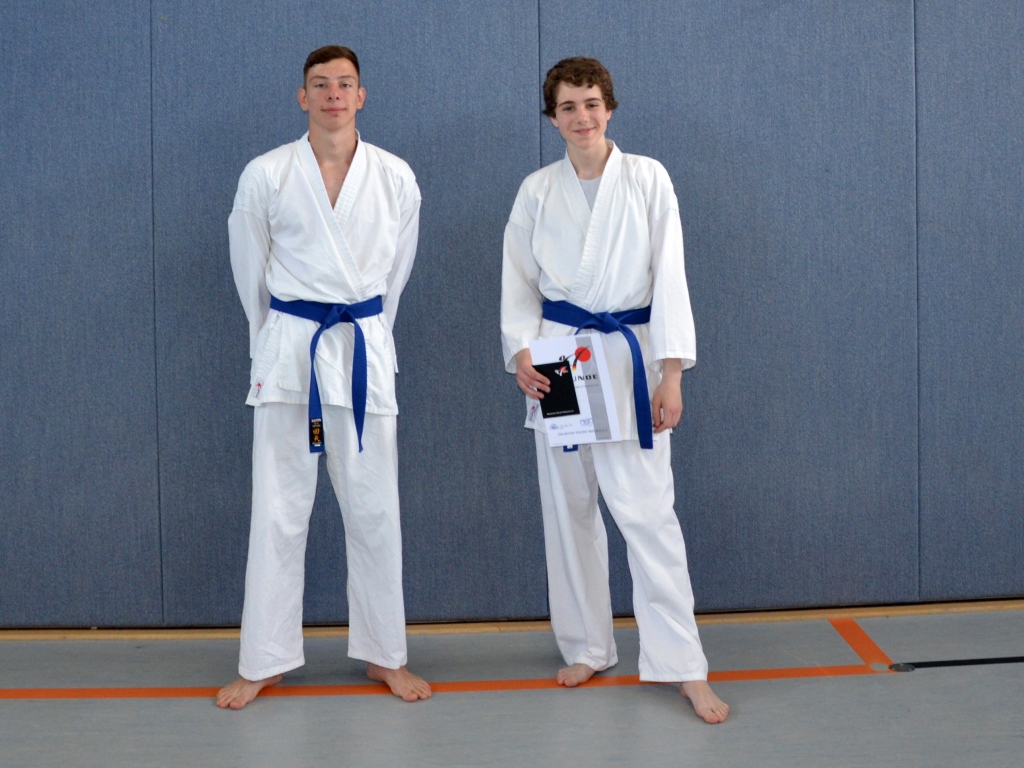 Neue Graduierungen im Dojo